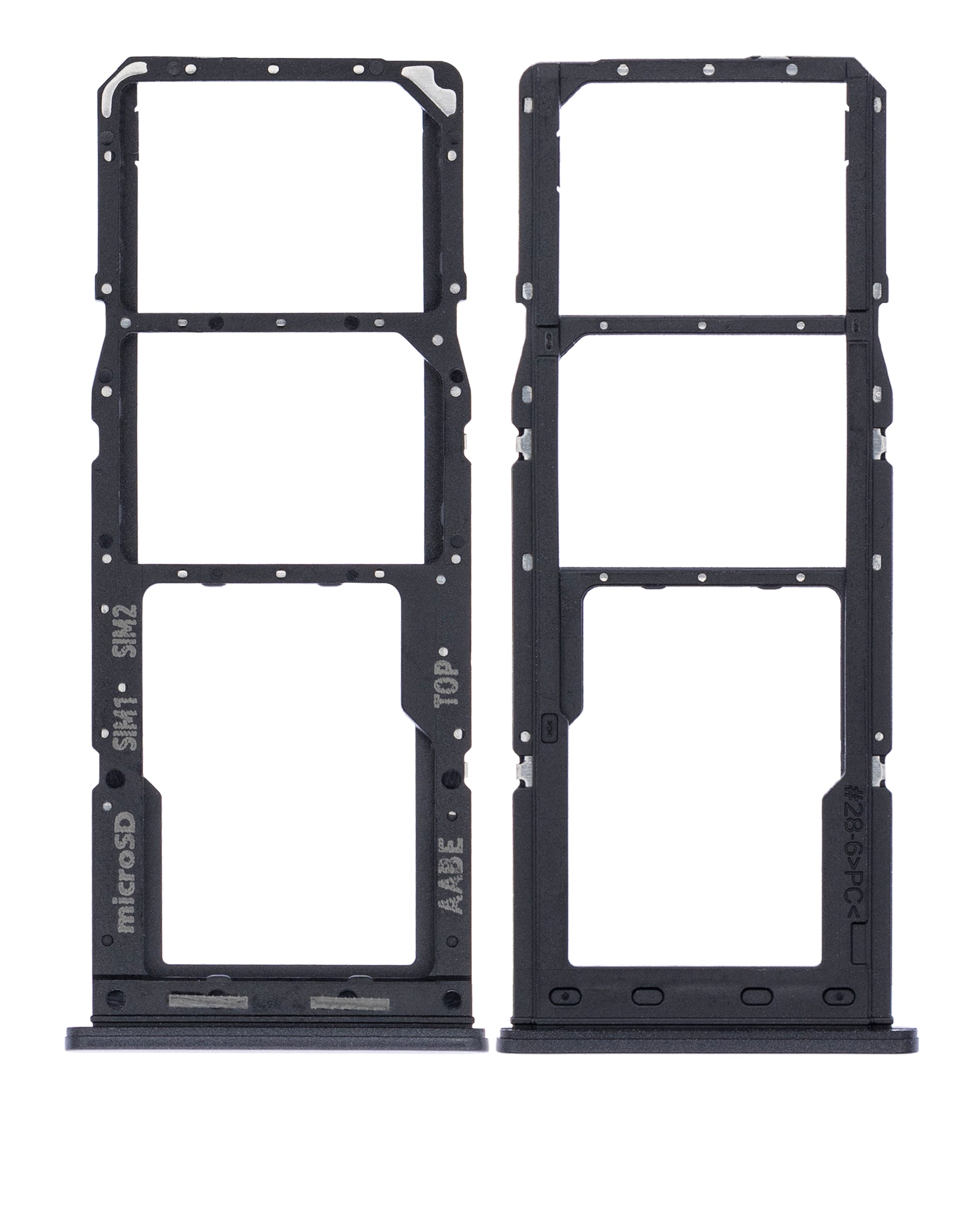 Dual Sim Card Tray Compatible For Samsung Galaxy A12 (A125 / 2020) (Bl
