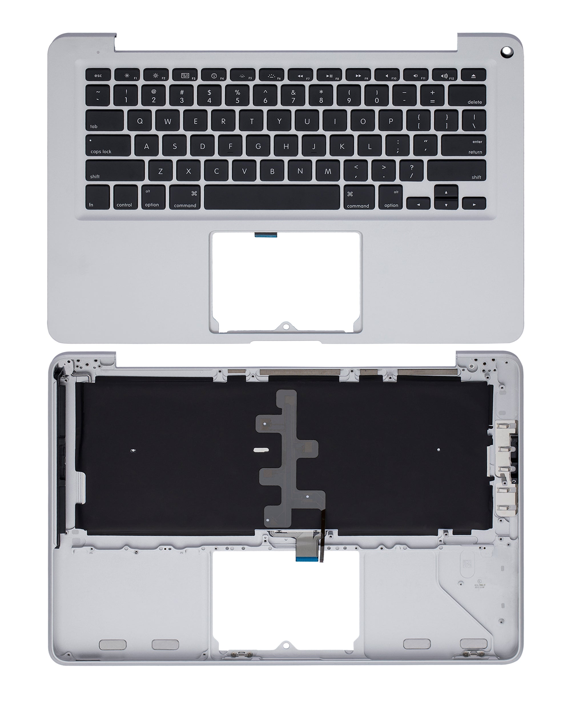 Top Case With Keyboard Compatible For MacBook Unibody 13" (A1278 / Lat