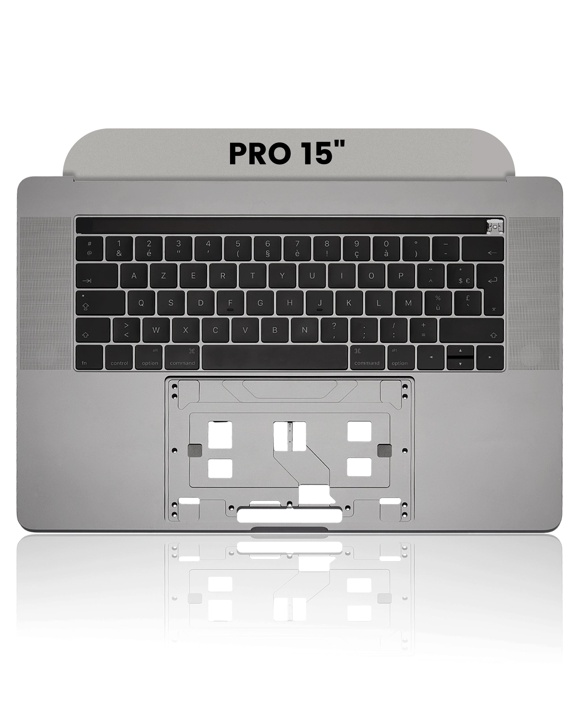 Top Case With Keyboard Compatible For MacBook Pro 15" W/ Touch Bar (A1