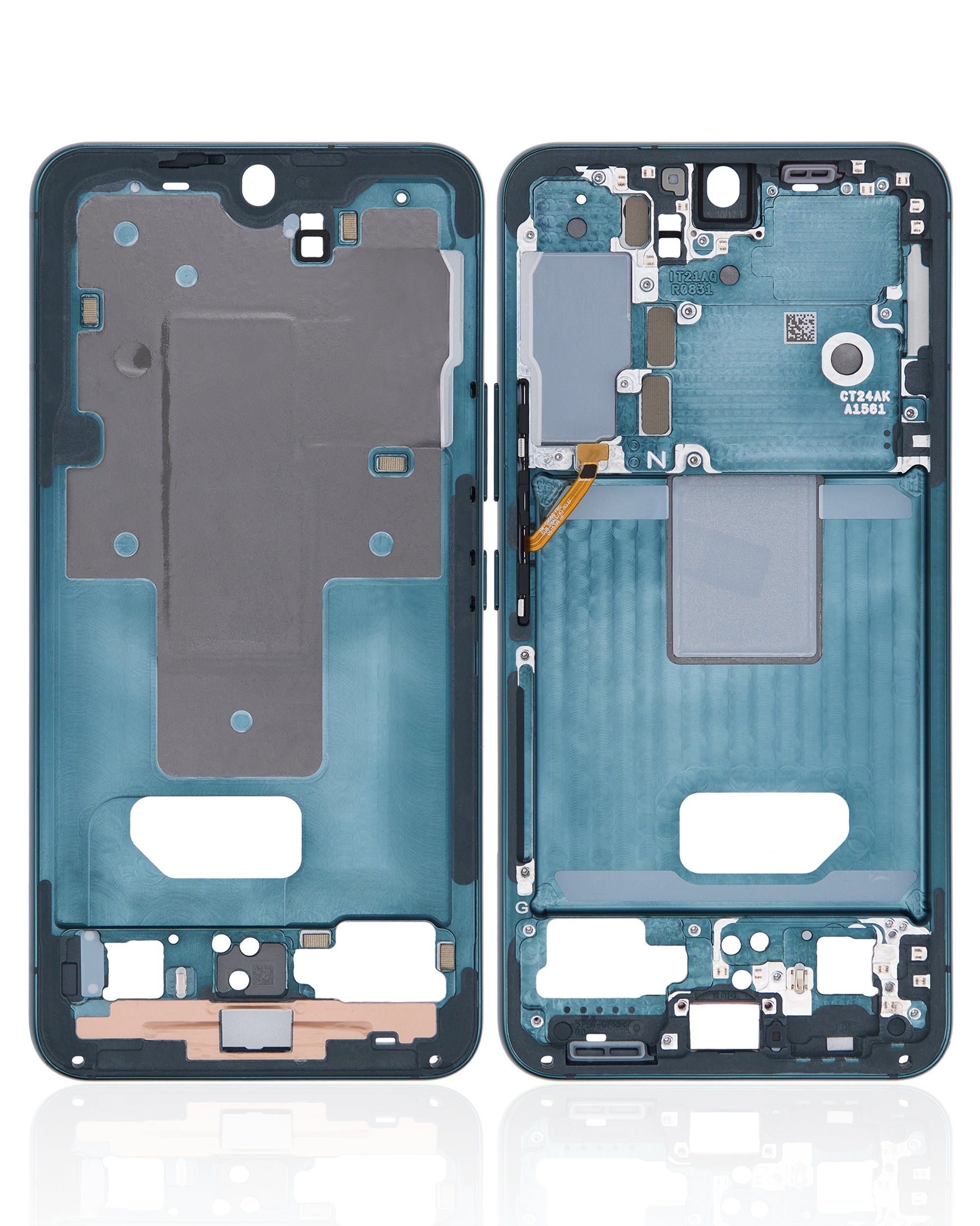 Mid-Frame Housing Compatible For Samsung Galaxy S22 5G Replacement by