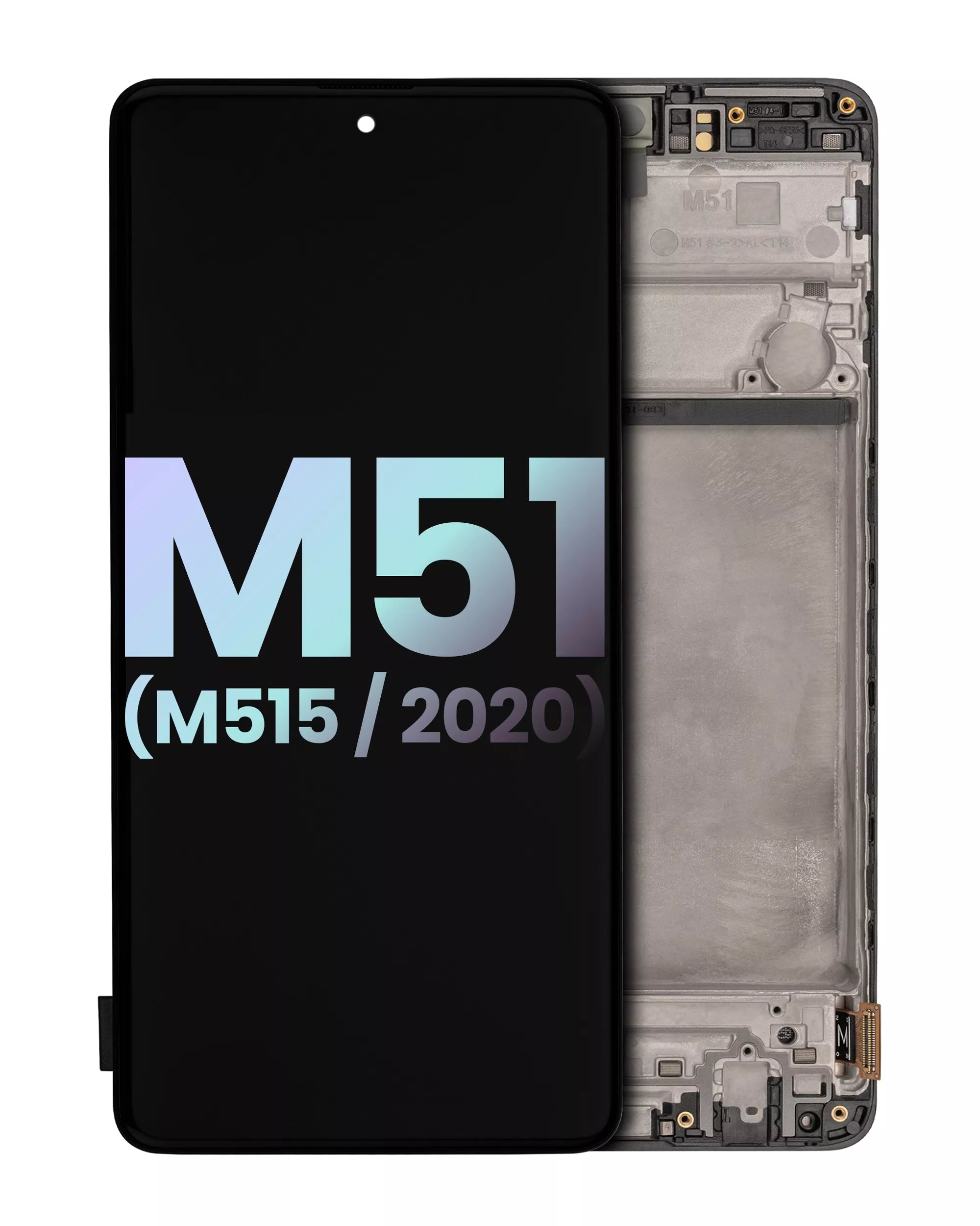 OLED Assembly With Frame Compatible For Samsung Galaxy M51 (M515 / 202