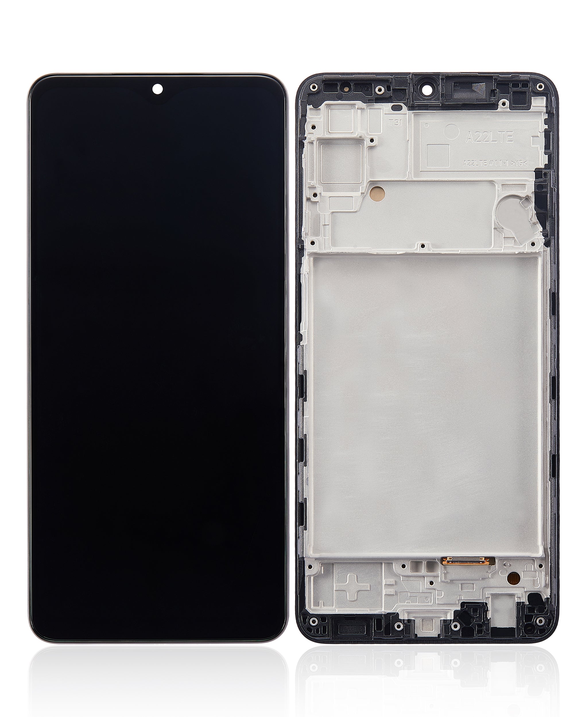 OLED Assembly With Frame Compatible For Samsung Galaxy A22 4G (A225