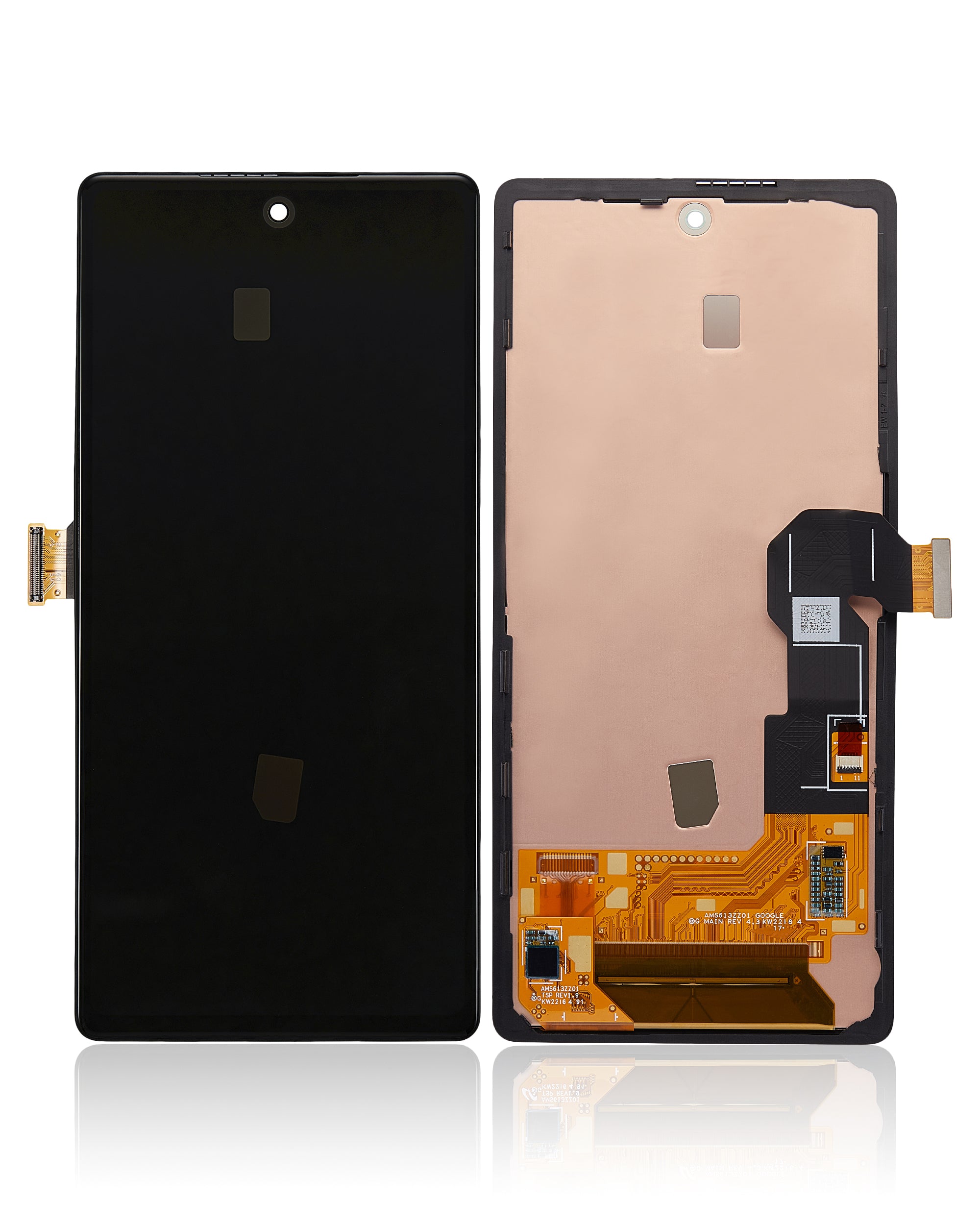 Replacement OLED Assembly With Frame (With Fingerprint Sensor) Compati