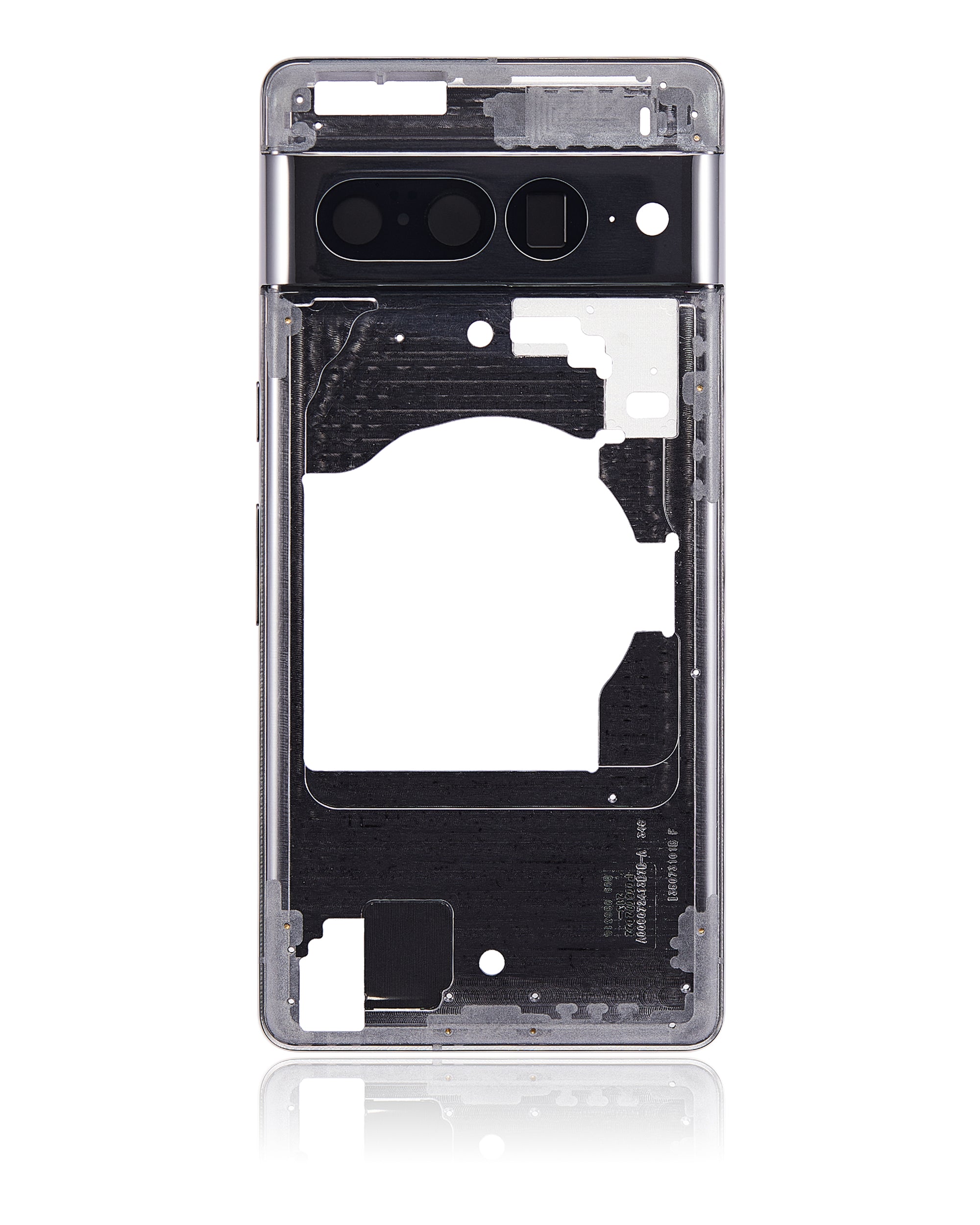 Mid-Frame Housing Compatible For Google Pixel 7 Pro Replacement(Obsidi