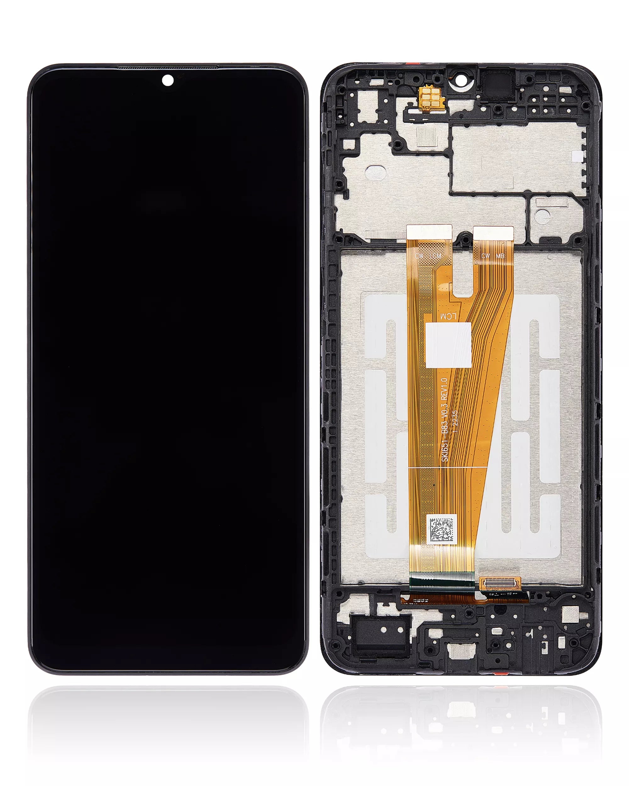 LCD Assembly With Frame Compatible For Samsung Galaxy A04 (A045 / 2022