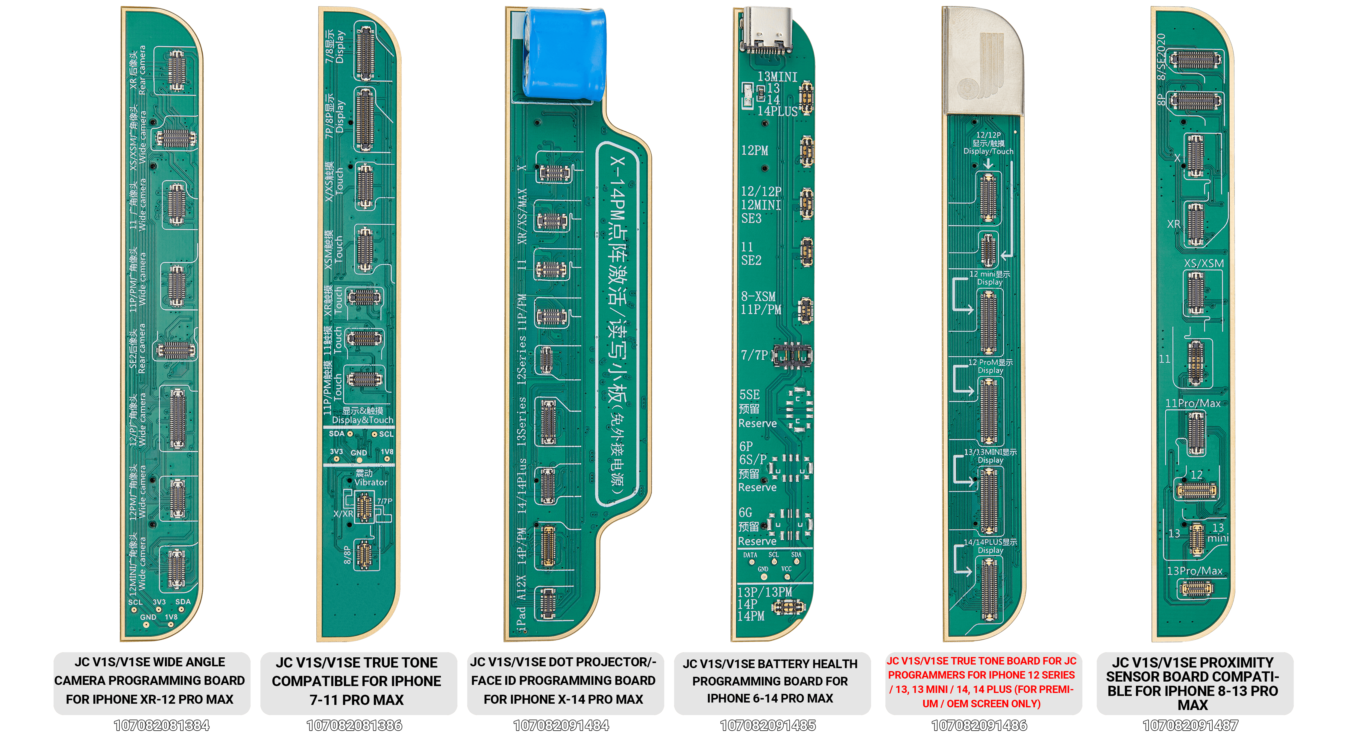True Tone Board for JCID Programmers for iPhone 12 Series / 13, 13 Min
