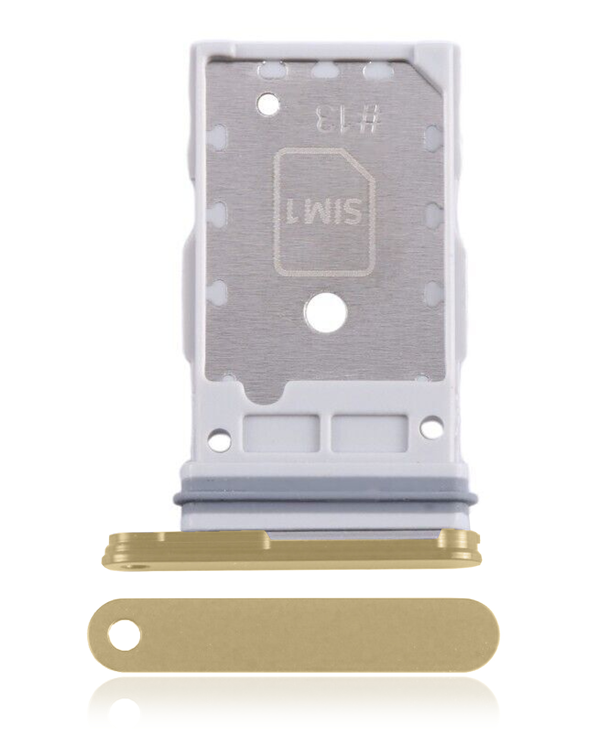 Single Sim Card Tray Compatible For Samsung Galaxy S24 5G / S24 Plus 5