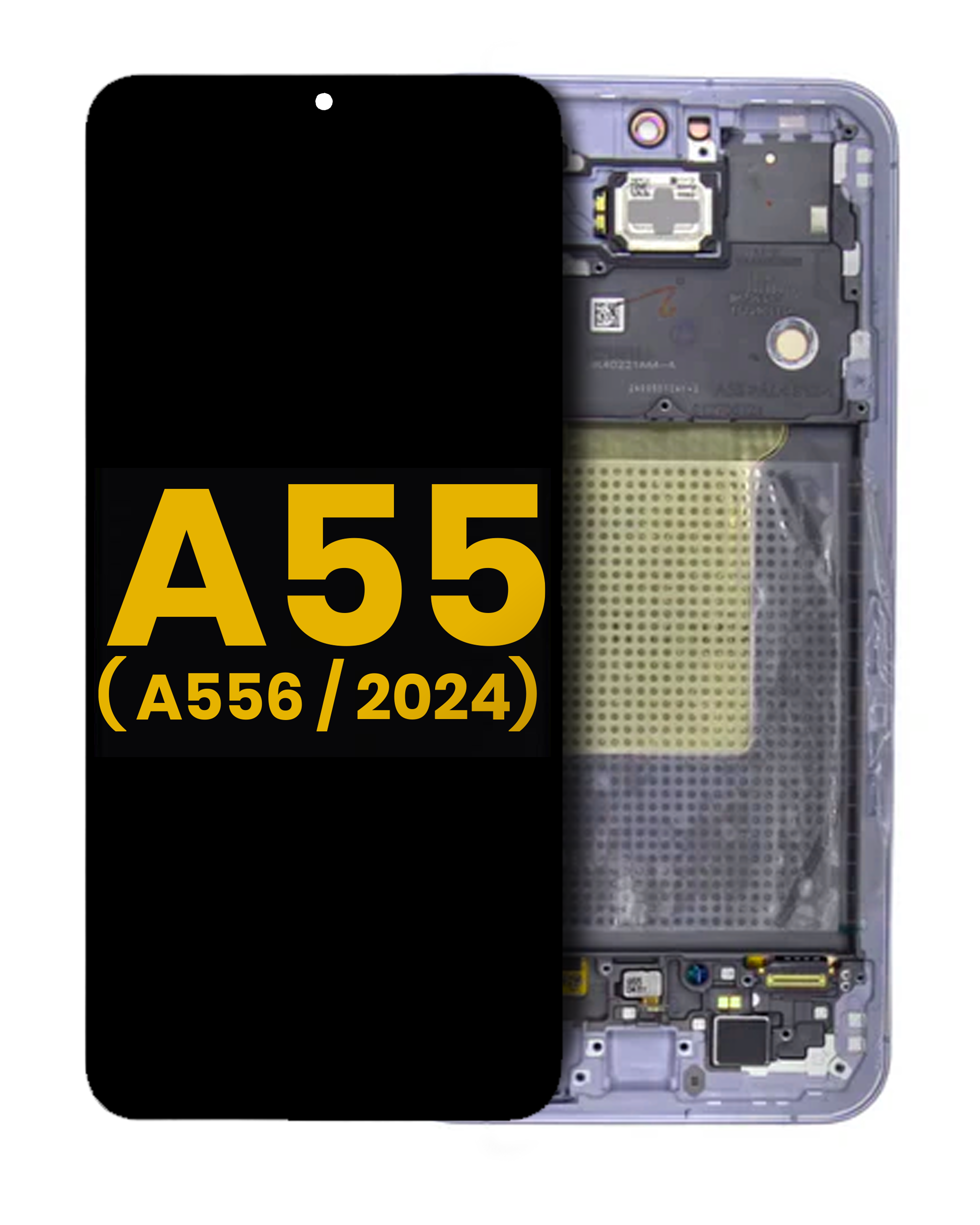 Replacement OLED Assembly With Frame Compatible For Samsung Galaxy A55