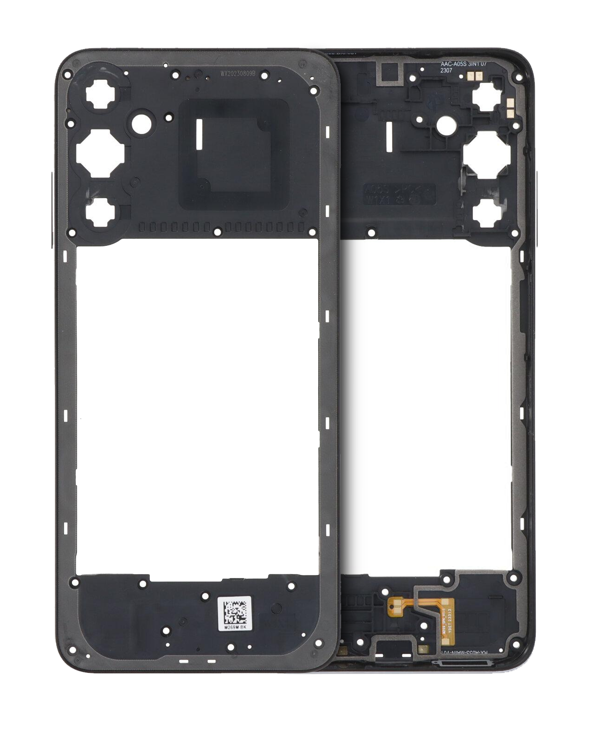 Mid-Frame Housing Compatible For Samsung Galaxy A05S (A057 / 2023) (Bl