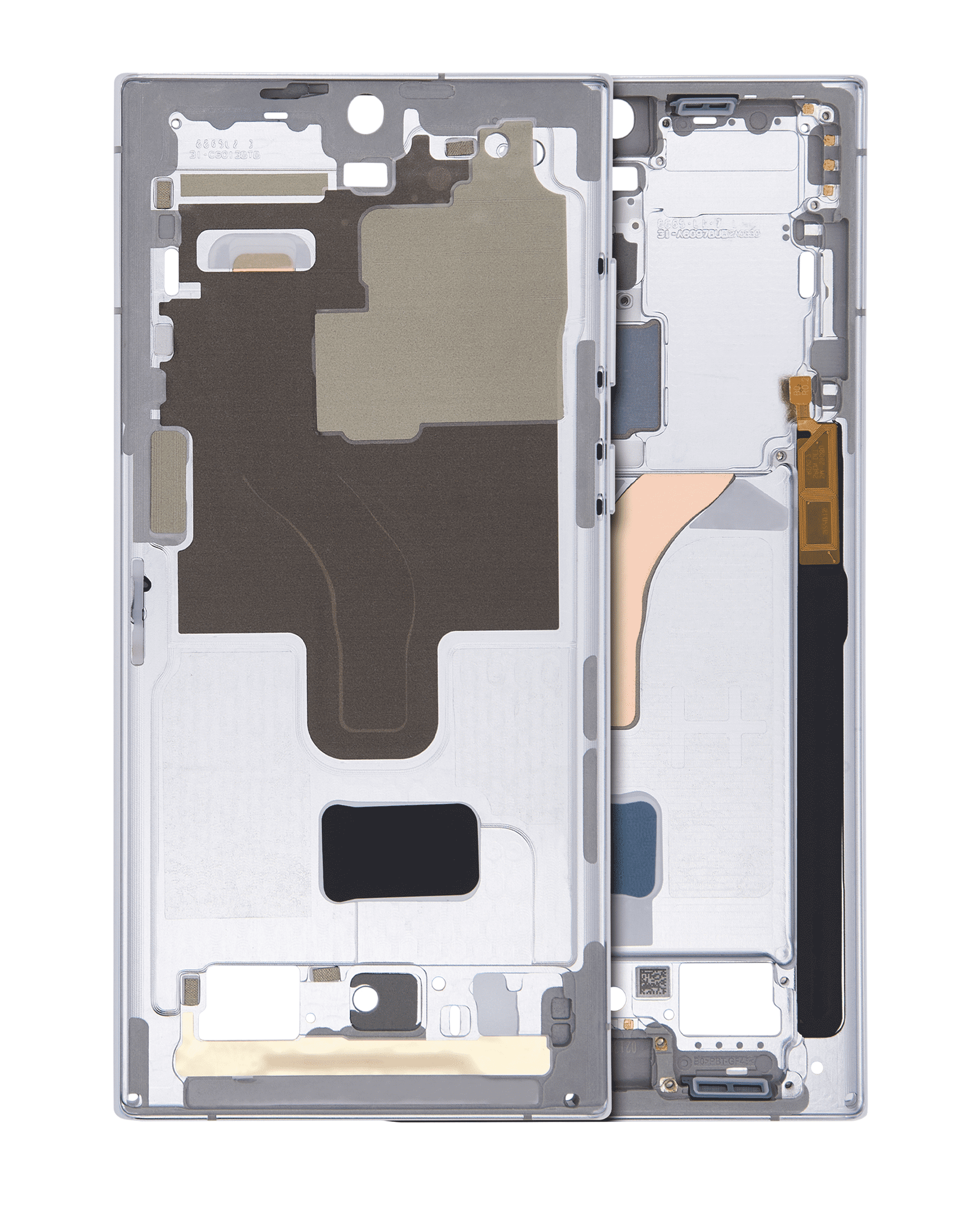 Mid-Frame Housing Compatible For Samsung Galaxy S22 Ultra 5G Replaceme