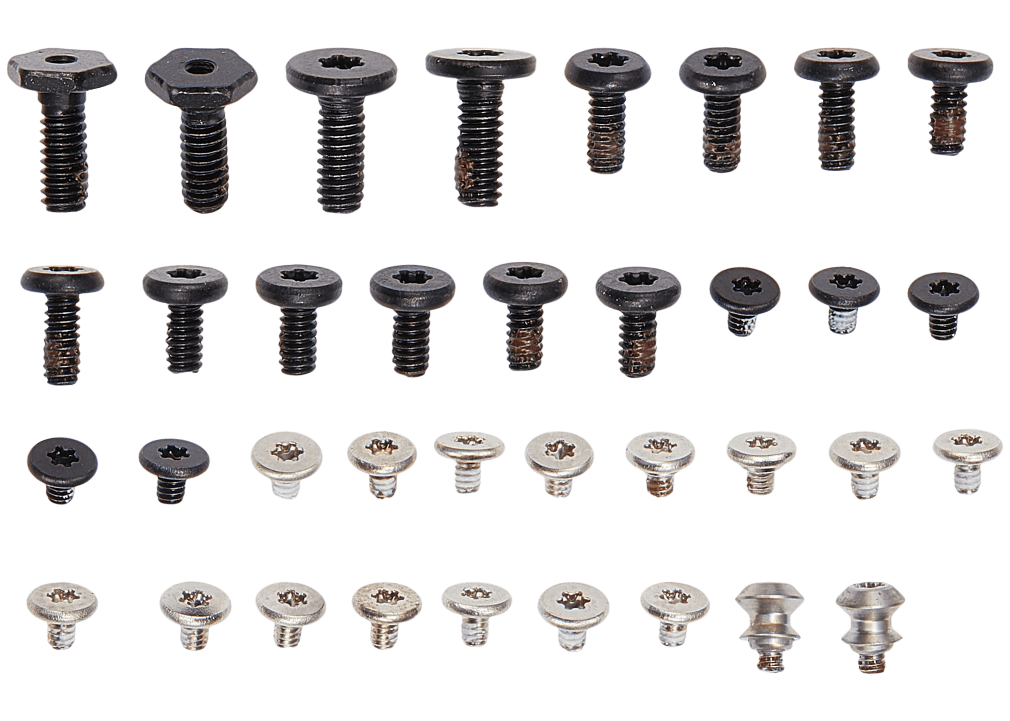 Full Set Small Metal Bracket And Screw Set Compatible For MacBook Pro