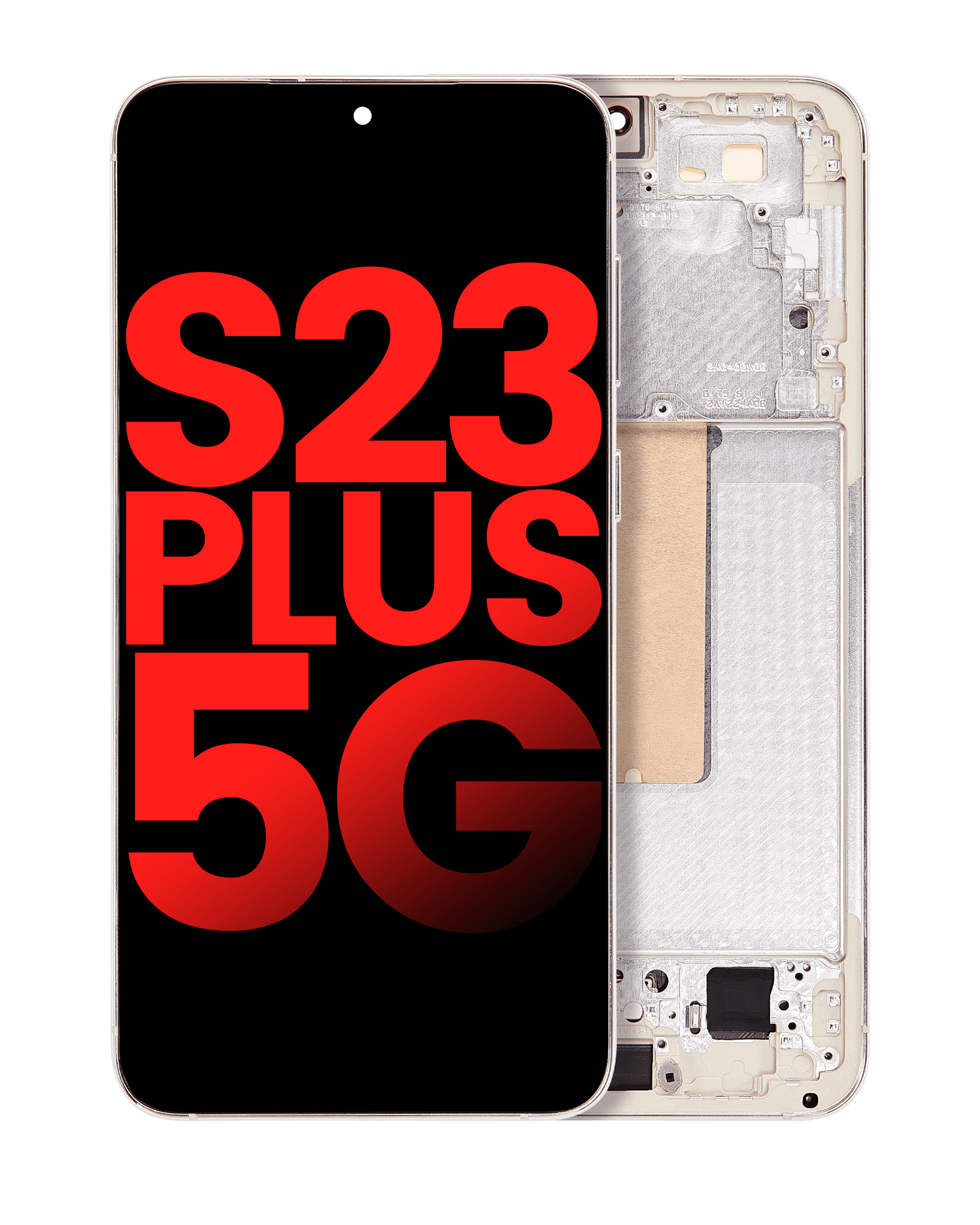 OLED Assembly With Frame Compatible For Samsung Galaxy S23 Plus Replac