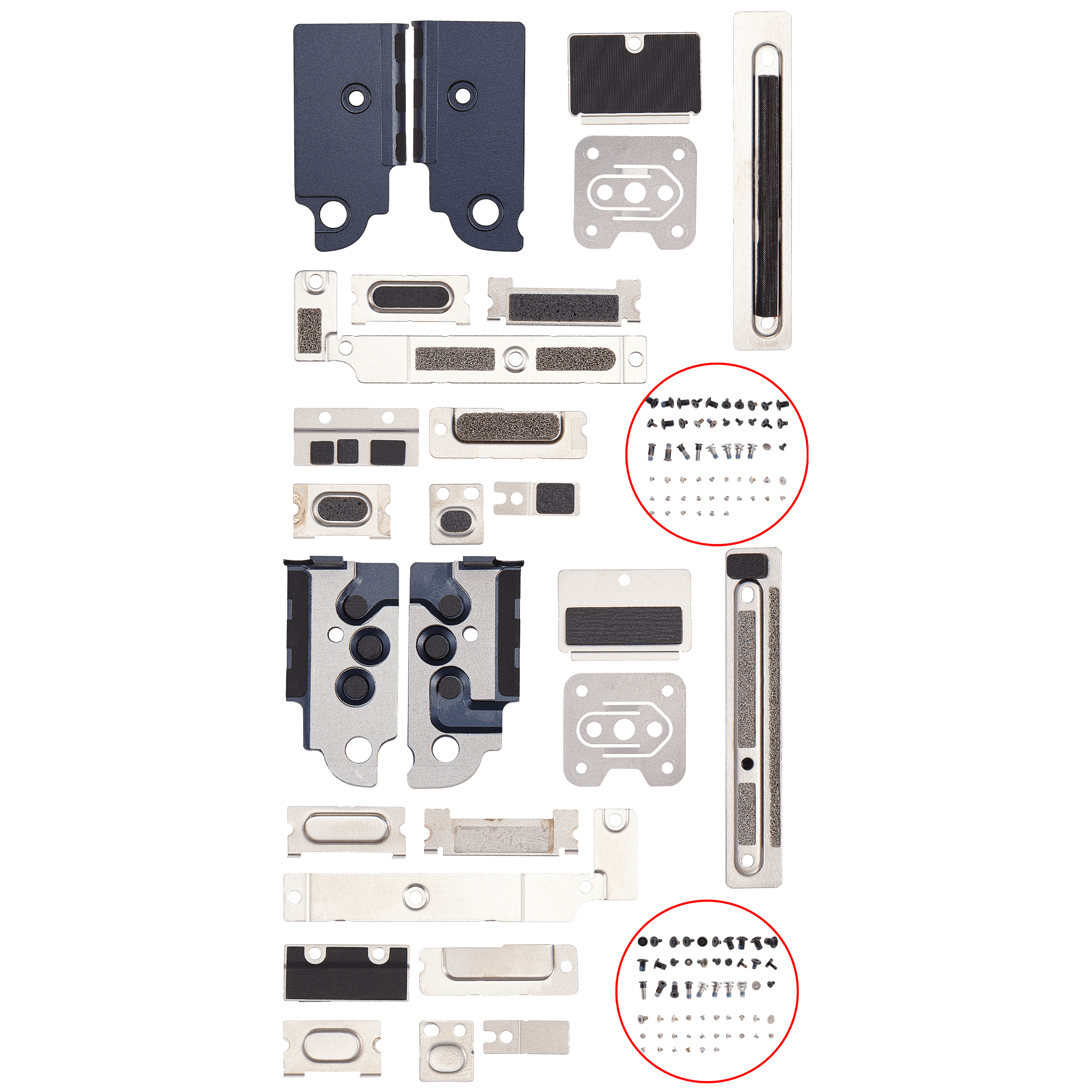 Full Set Small Metal Bracket And Screw Set Compatible For MacBook Air