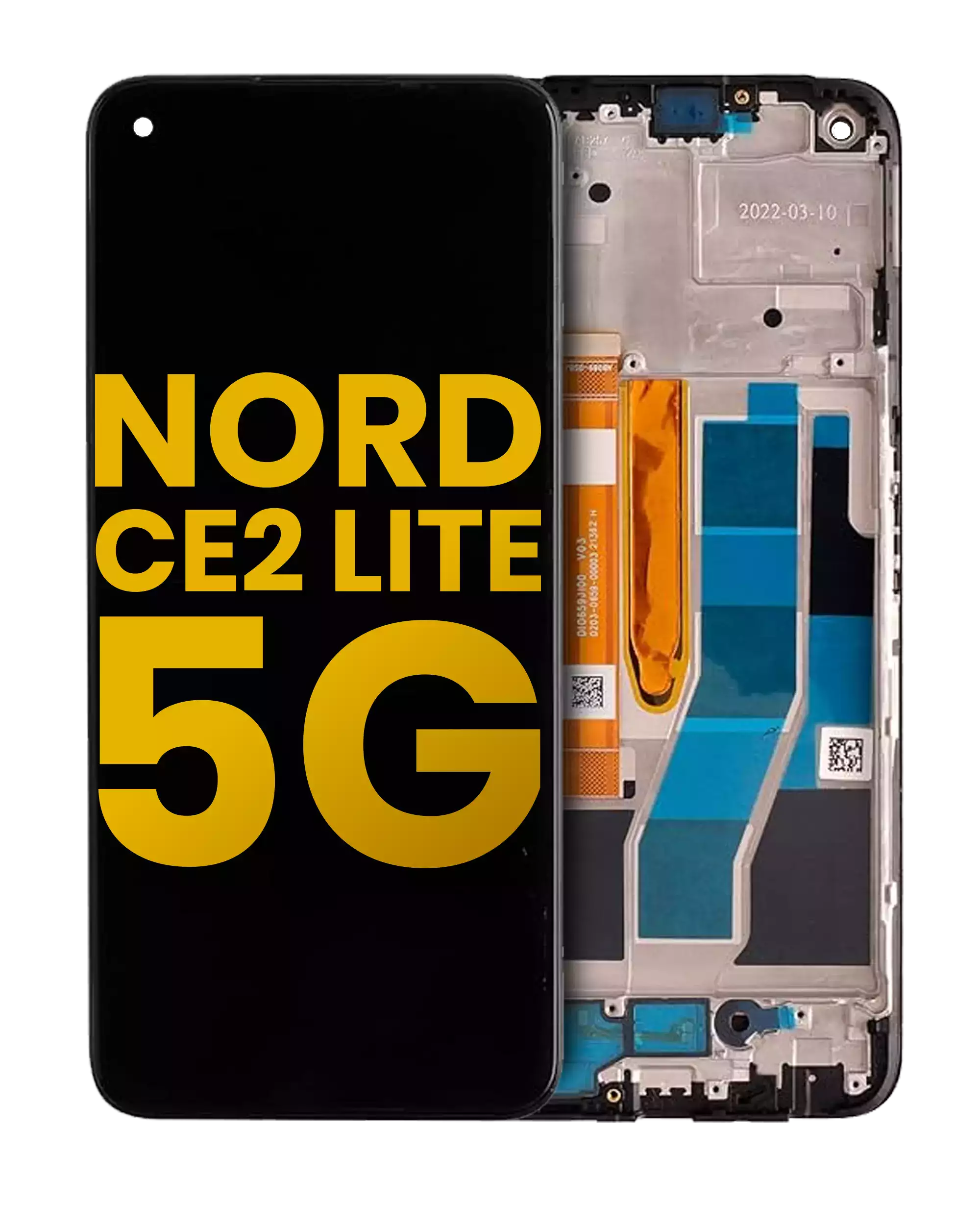 Replacement LCD Assembly With Frame Compatible For OnePlus Nord CE2 Li