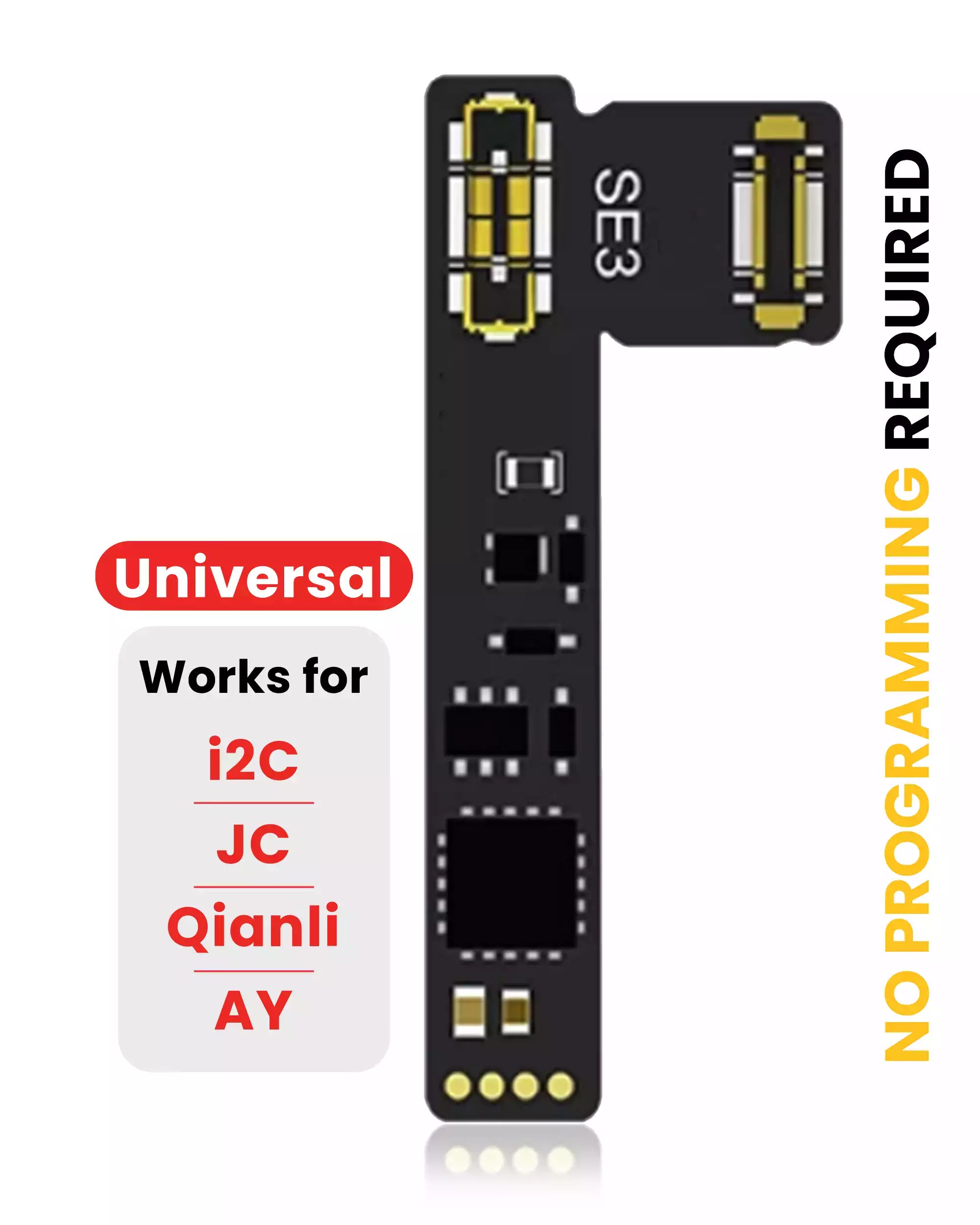 Pre-Programmed Universal Battery Tag-On Flex (Soldering Not Required)