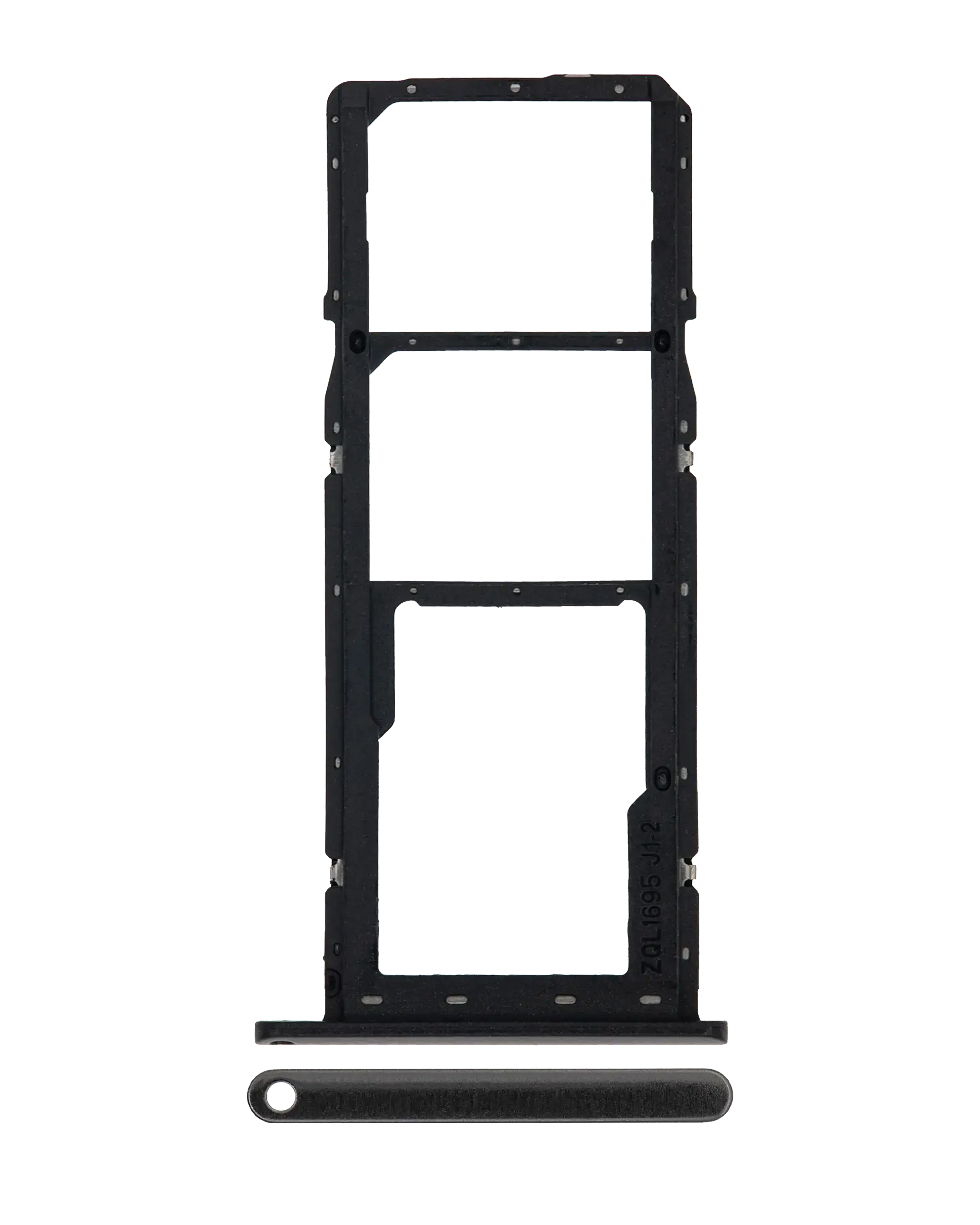 Dual Sim Card Tray Compatible For Samsung Galaxy A01 (A015 / 2020) (Bl