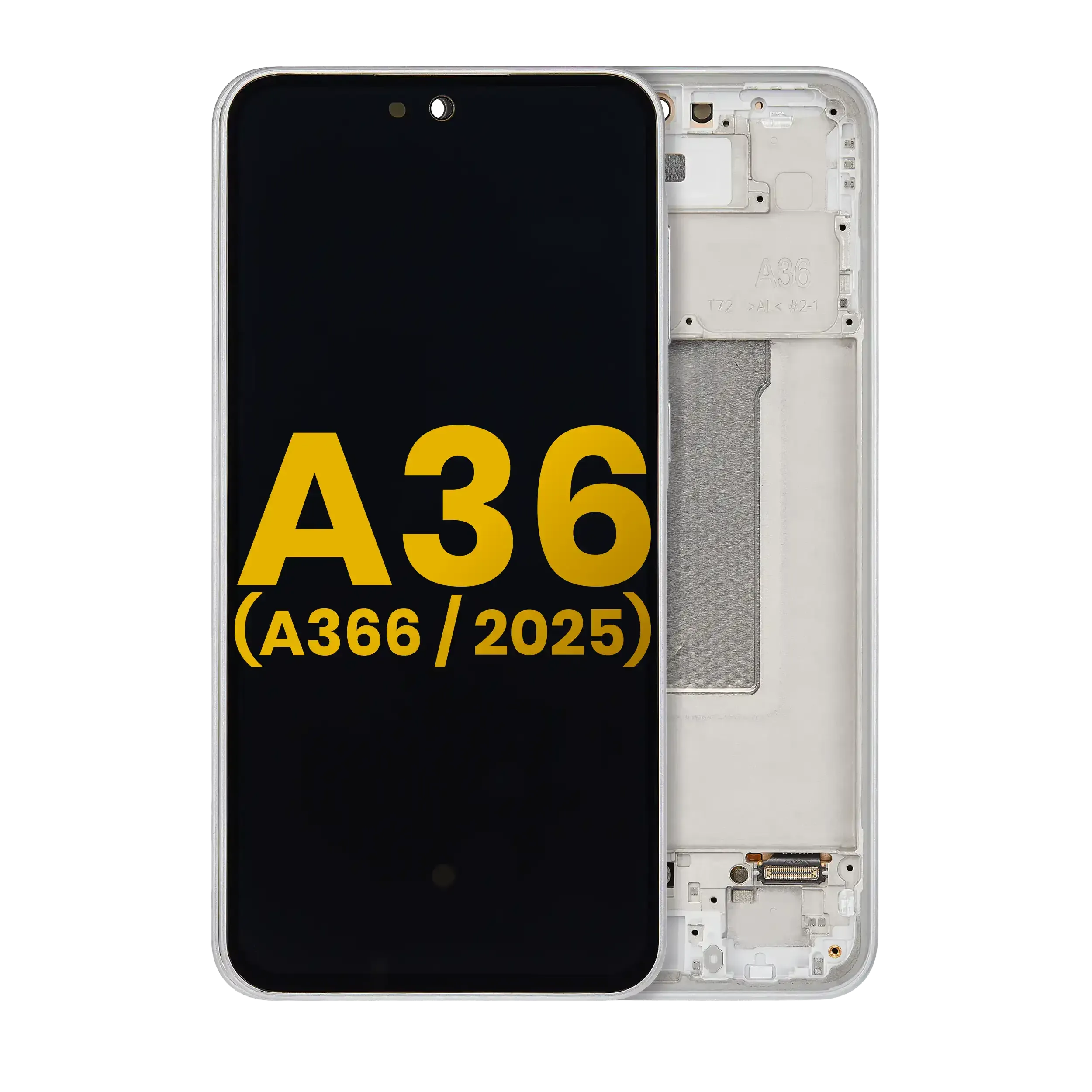 OLED Assembly With Frame Compatible For Samsung Galaxy A36 5G (A366