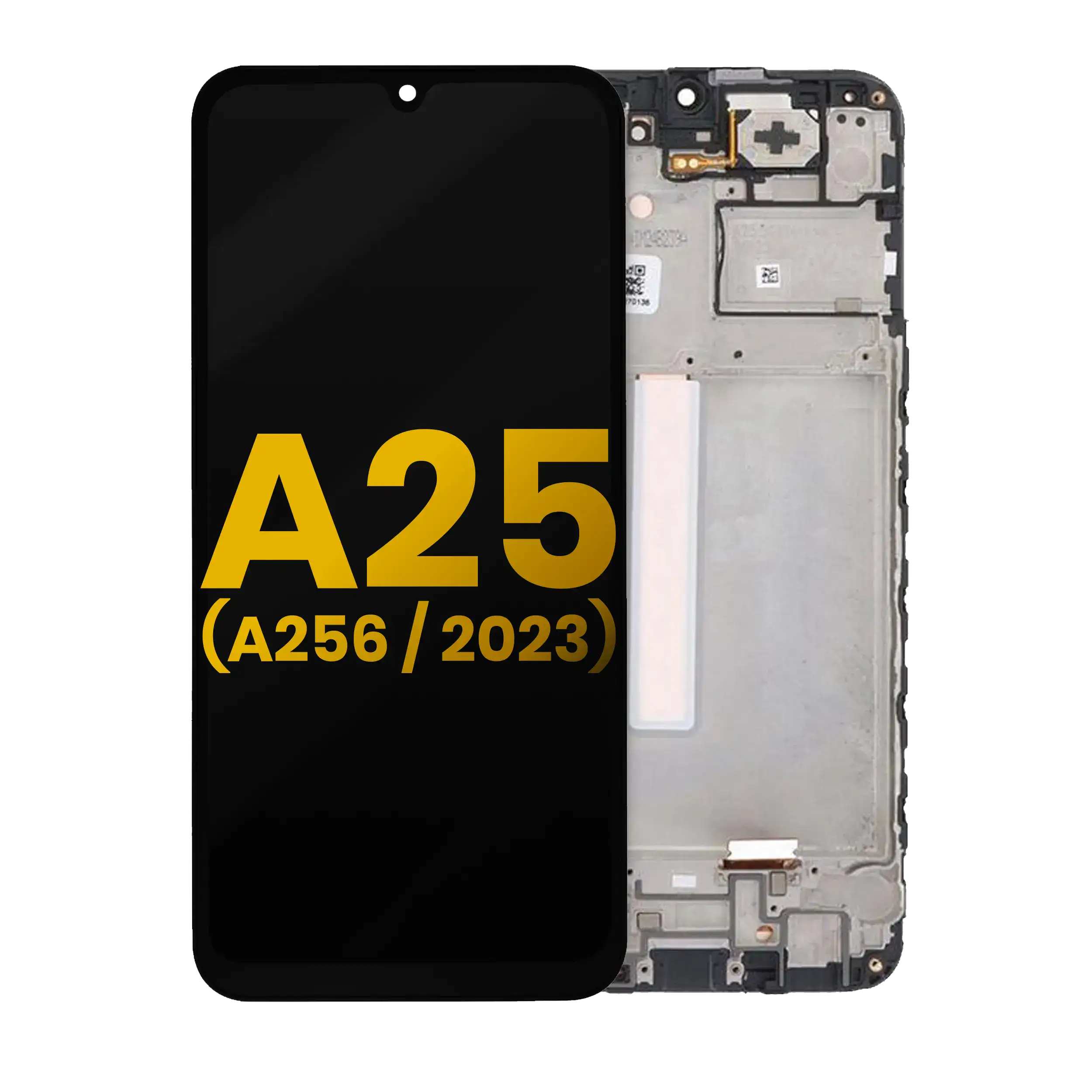 OLED Assembly With Frame Compatible For Samsung Galaxy A25 5G (A256