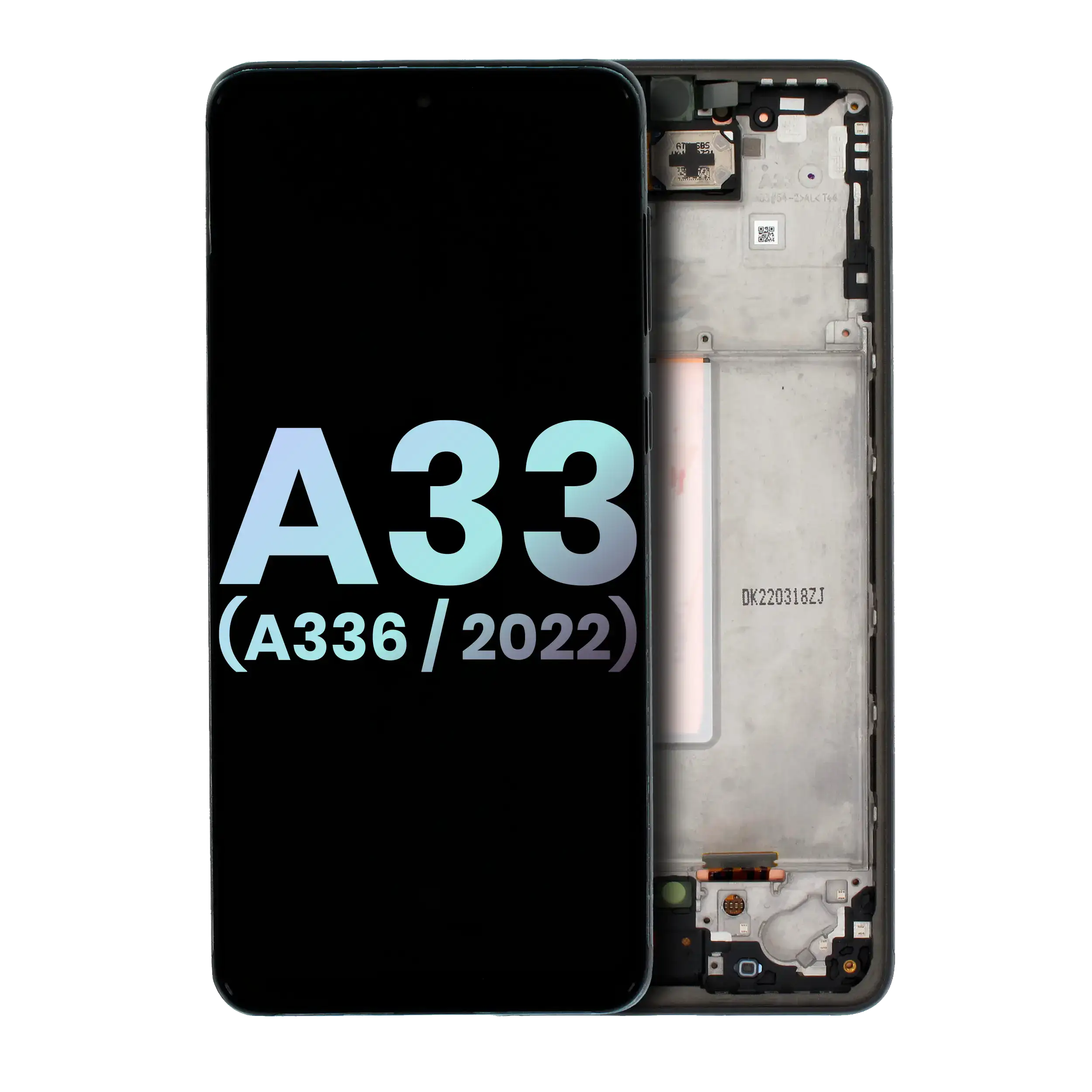 OLED Assembly With Frame Compatible For Samsung Galaxy A33 5G (A336