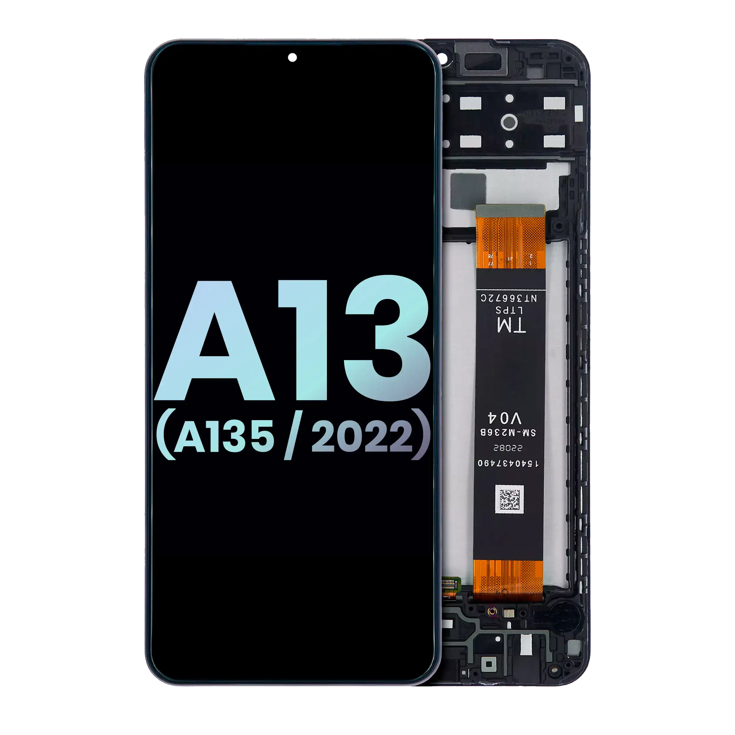 LCD Assembly With Frame Compatible For Samsung Galaxy A13 4G (A135 / 2