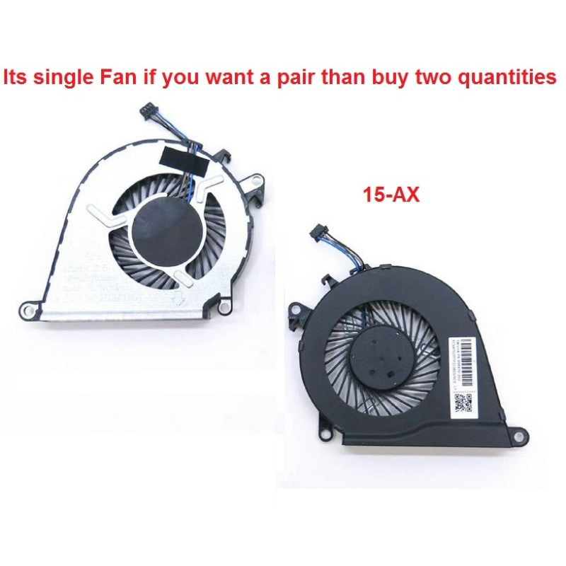 Fan for HP Omen 15-AX, 15AX, Pavilion 15-BC, 15BC CPU Cooling Fan Cool