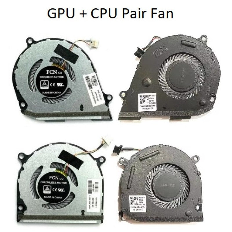 Fan for HP ENVY X360 15-DR, 15-DS, 15M-DR, 15M-DS, 15T-DR, L53542-001