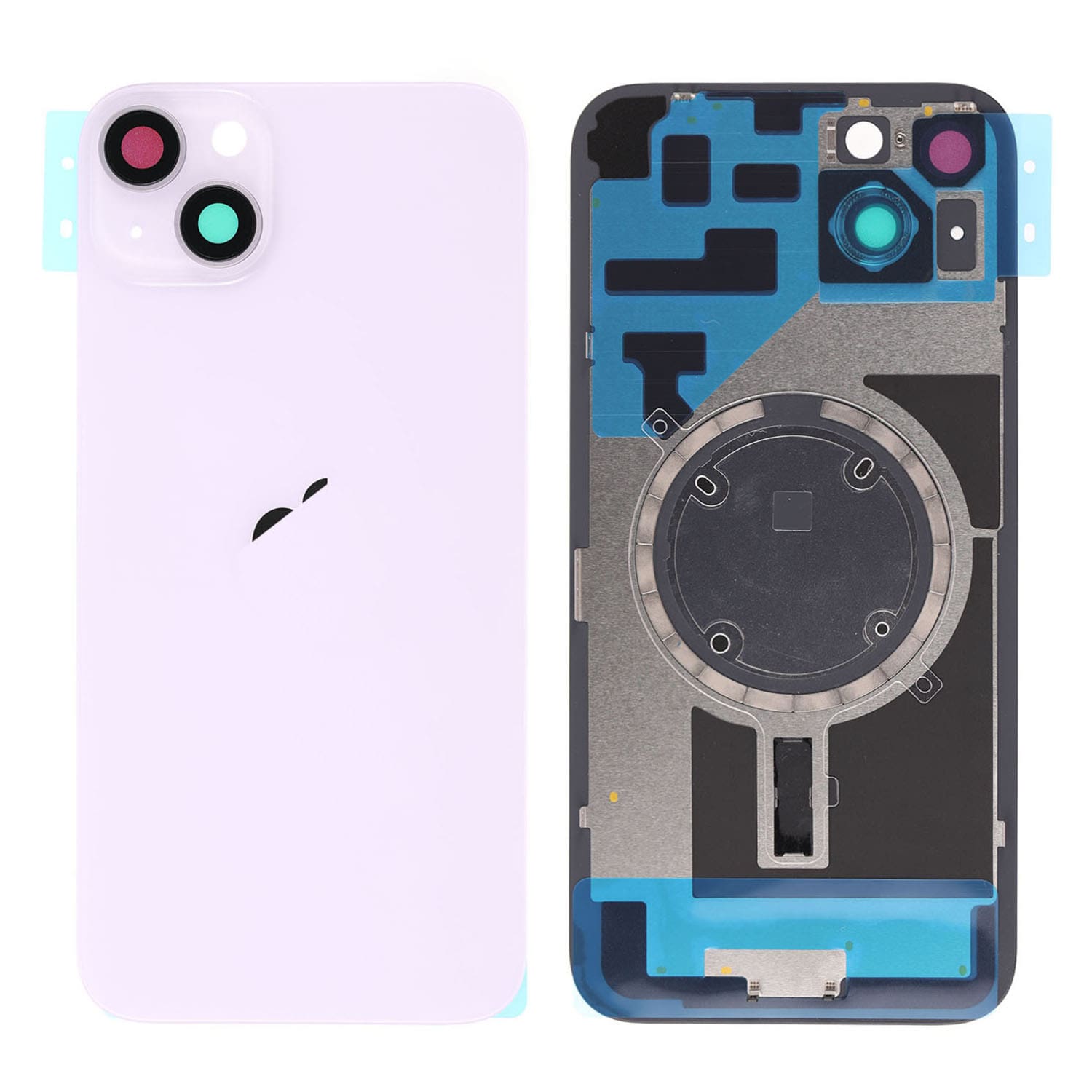 Replacement For iPhone 14 Plus Back Glass Panel With Magsafe Magnet-Pu