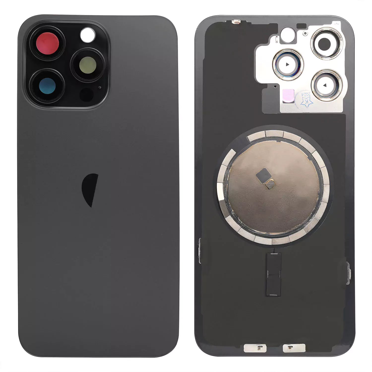 Replacement For iPhone 15 Pro Max Back Glass Panel With Magsafe Magnet