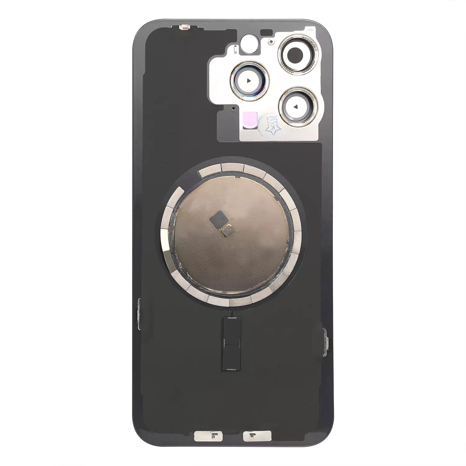 Replacement For iPhone 15 Pro Max Back Glass Panel With Magsafe Magnet