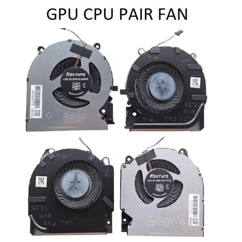Fan For HP Pavilion Gaming 7 Victus 16-D 16-E SERIES CPU & GPU Cooling