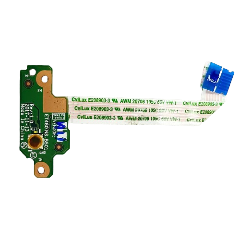 Power button For LENOVO Thinkpad T480 A485 Laptop Power Button Board W