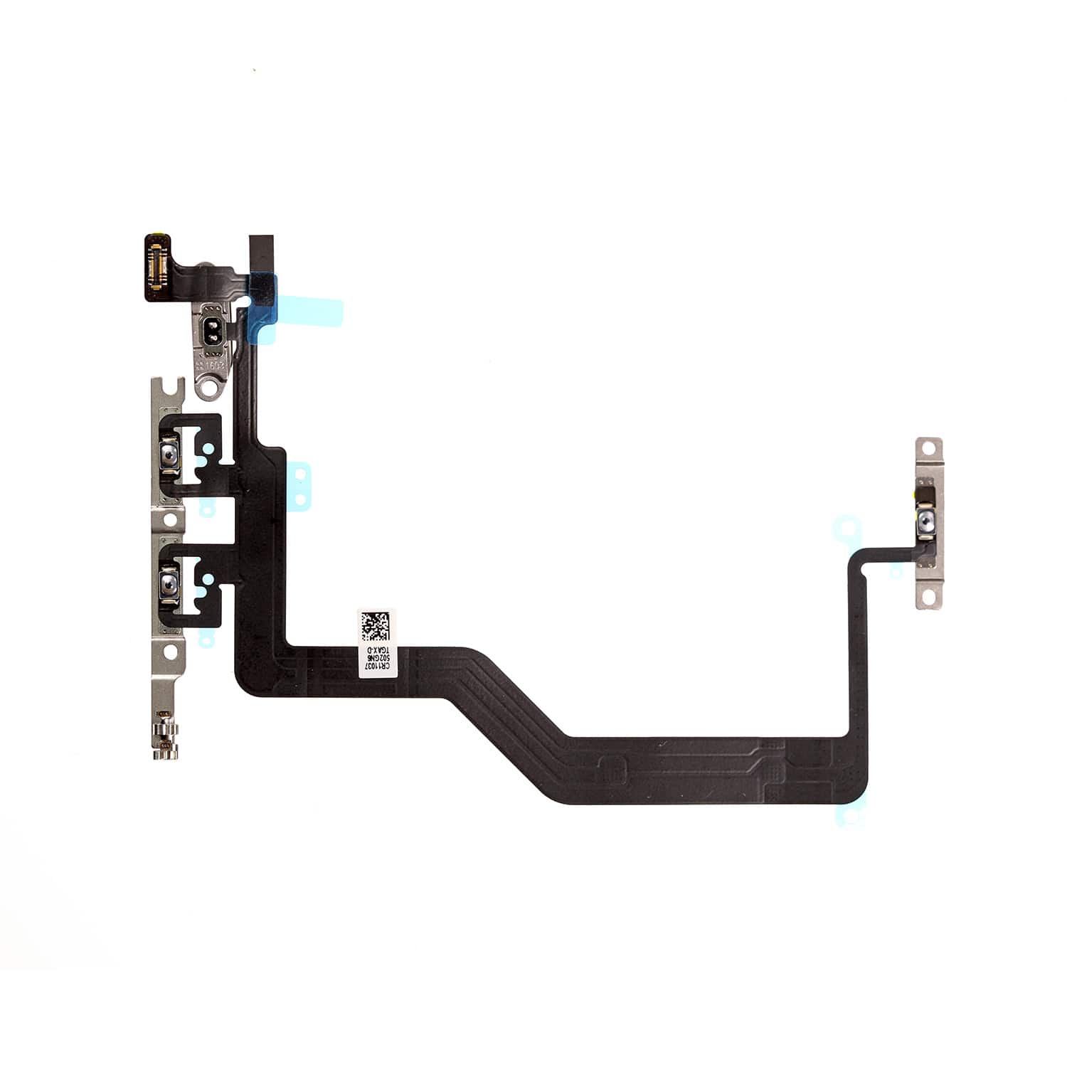 POWER BUTTON FLEX CABLE WITH METAL BRACKET ASSEMBLY FOR IPHONE 12 PRO