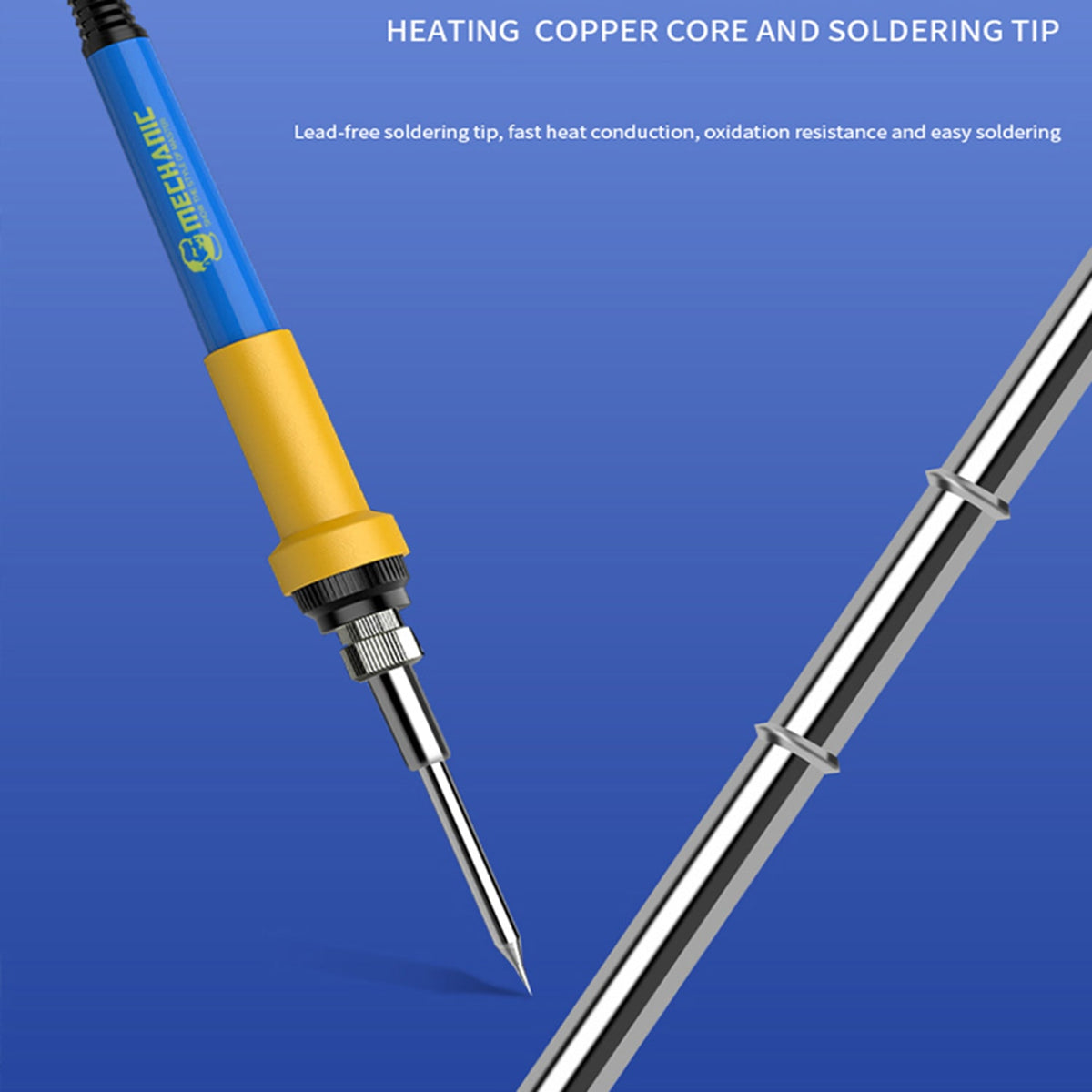 MECHANIC T12 PRO INTELLIGENT ANTI-STATIC TEMPERATURE DIGITAL SOLDERING