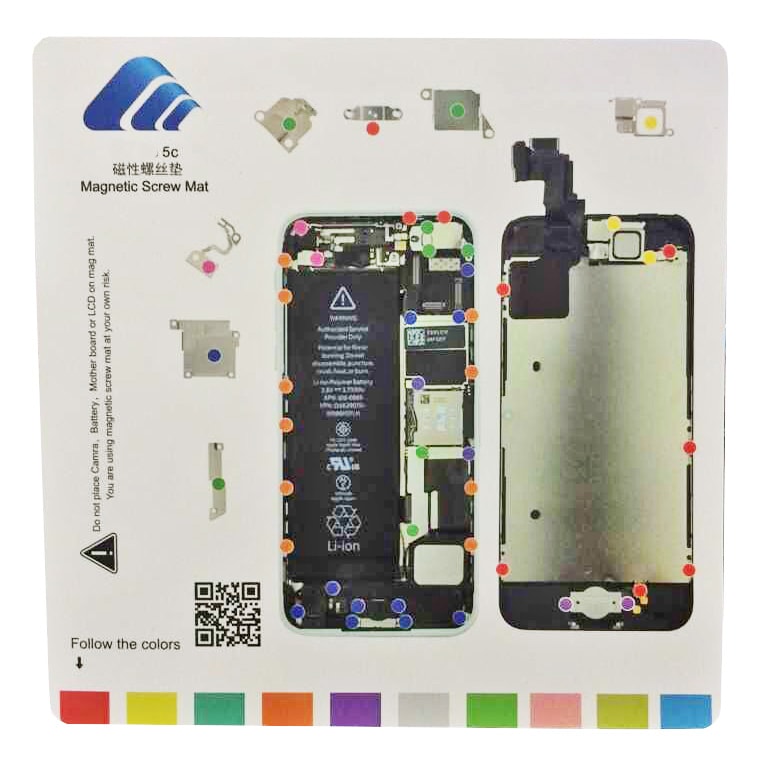 MAGNETIC SCREW MAT FOR IPHONE 5C
