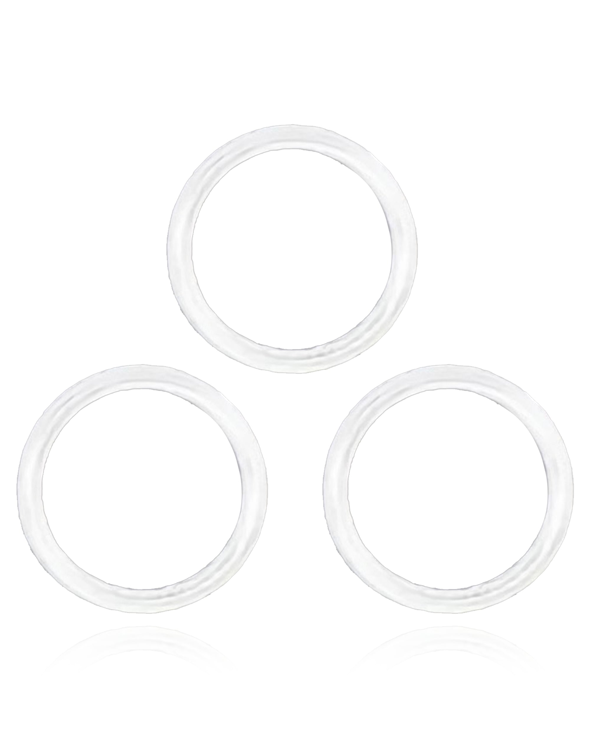 CLEAR - BACK CAMERA LENS O-RING GASKET FOR BACK GLASS LASER IPHONE XR